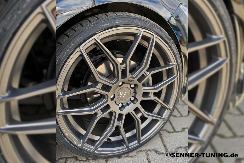 Mercedes Benz CLA 180 Shooting Brake + 20″ Wheelforce CF-2.FF Felgen ...